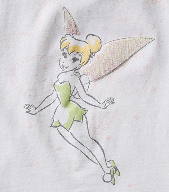 Tinkerbell Top With Removable Wings | Target Australia