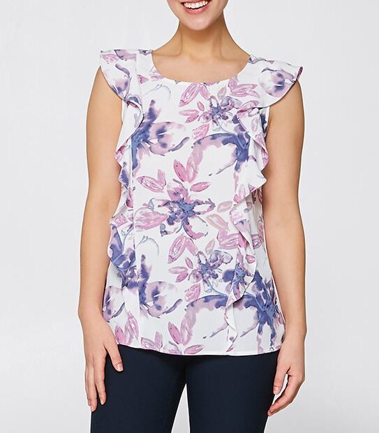 Ruffle Sleeve Top | Target Australia