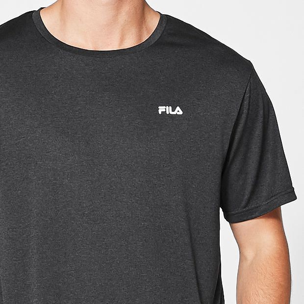 Fila Quick Dry T-Shirt - Black | Target Australia
