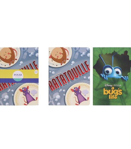 Disney Pixar 2 Pack A5 Notebooks - A Bugs Life & Ratatouille | Target ...