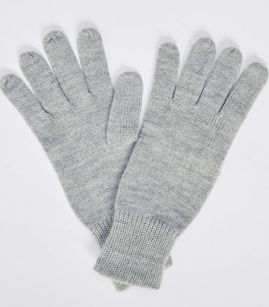 Sasha Super Soft Gloves Grey Marle | Target Australia
