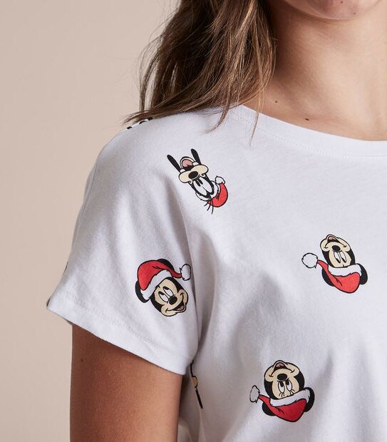 Disney Christmas Knot Front T-shirt | Target Australia