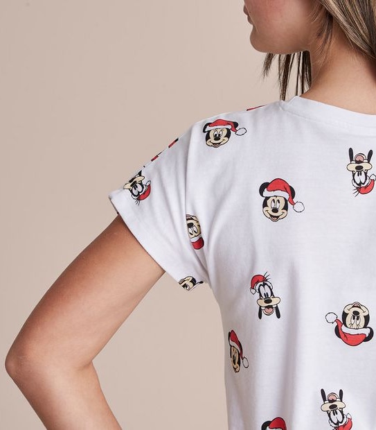 Disney Christmas Knot Front T-shirt | Target Australia