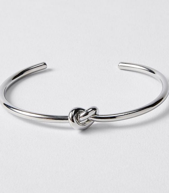 Knot Bangle - Silver | Target Australia