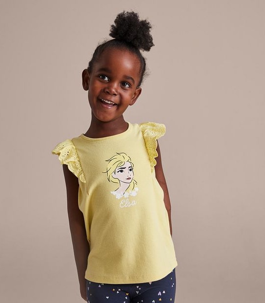 Disney Frozen Broderie Tank | Target Australia