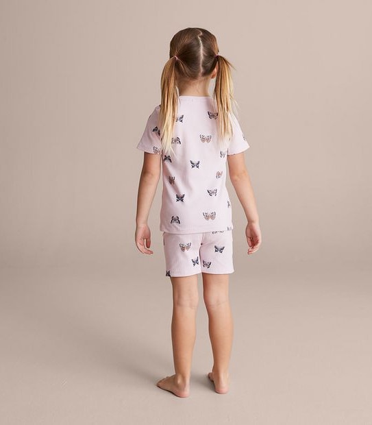 2 Pack Organic Cotton Butterfly Pyjama Sets Target Australia