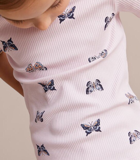 2 Pack Organic Cotton Butterfly Pyjama Sets Target Australia