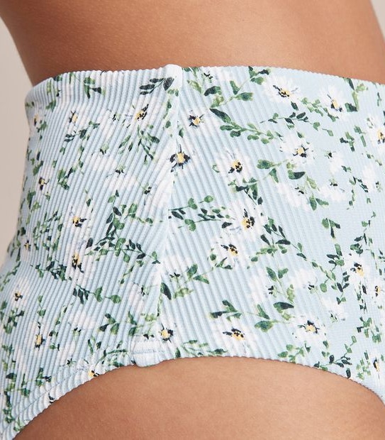Lily Loves High Waisted Ribbed Bikini Swim Briefs | Target Australia