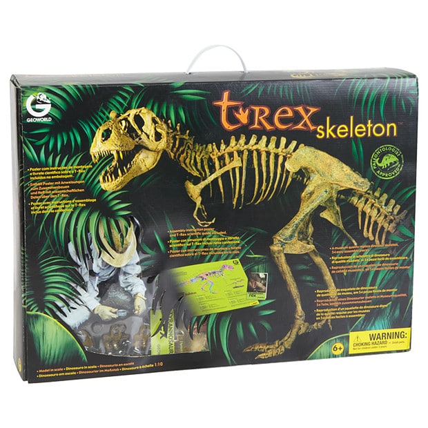 Geoworld T-Rex Skeleton Deluxe | Target Australia