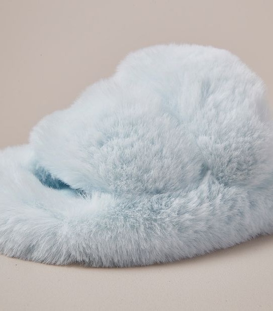Sunil Furry Platform Slippers | Target Australia
