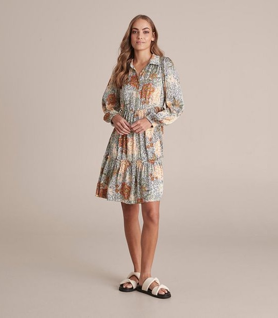 Preview Tiered Mini Dress Target Australia