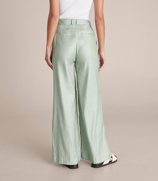 Preview Linen Blend Wide Leg Pants Target Australia