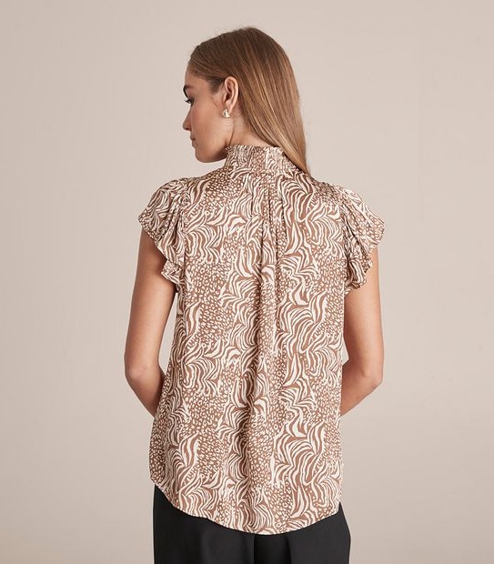 Preview Flutter Sleeve Blouse | Target Australia