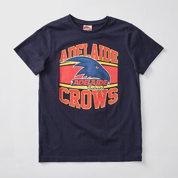 AFL Adelaide Crows Short Sleeve Youth T-Shirt | Target Australia