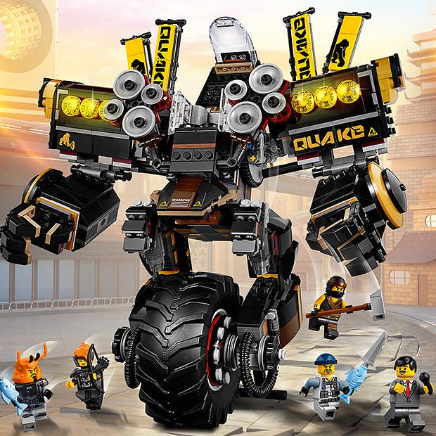 THE LEGO® NINJAGO® Movie™ Quake Mech 70632 | Target Australia