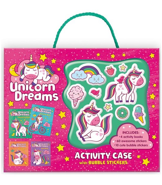 Unicorn Dreams - Bubble Sticker Activity Case | Target Australia
