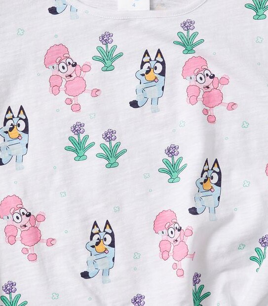 Bluey Tie-Front T-shirt | Target Australia