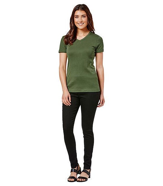 essentials Rib T-Shirt | Target Australia