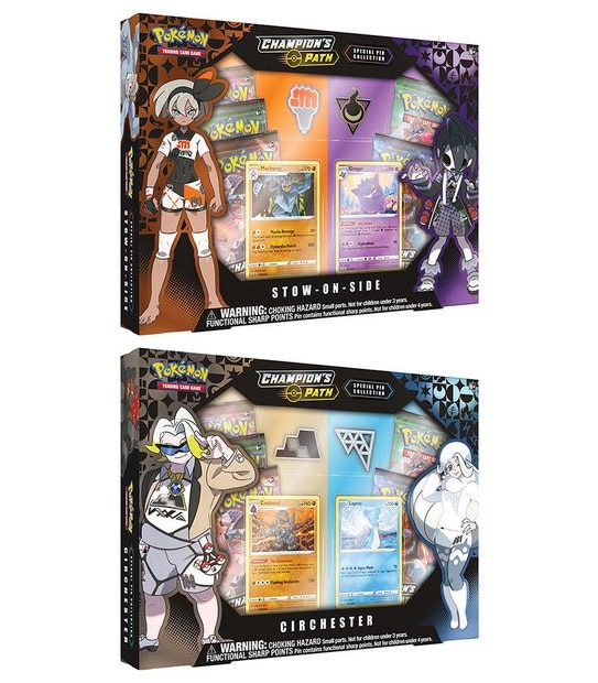 Pokémon TCG: Champion’s Path Special Pin Collection Box - Assorted ...