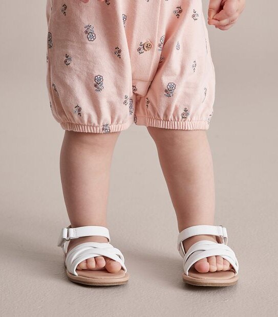 Baby Organic Cotton Jersey Floral Romper | Target Australia