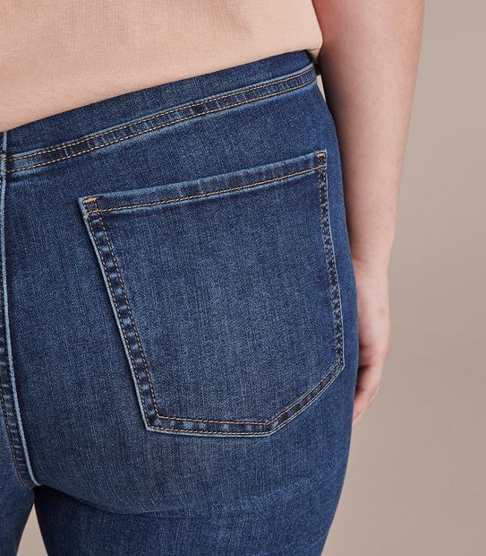 Curve Slim Straight Regular Length Denim Jeans Target Australia