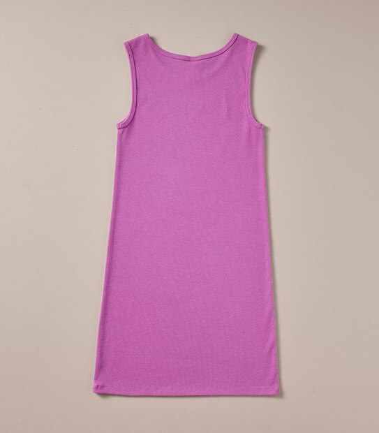 WX255630_02 S23 SL RIB TANK DRESS PURPLE | Target Australia