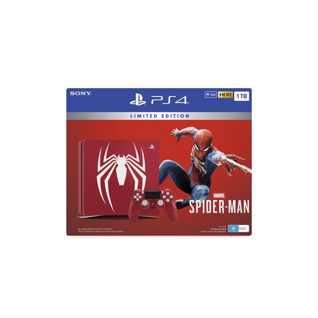 PlayStation 4 1TB Marvel s Spider Man Limited Edition Console Bundle Target Australia