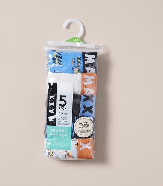 5 Pack Maxx Trunks | Target Australia