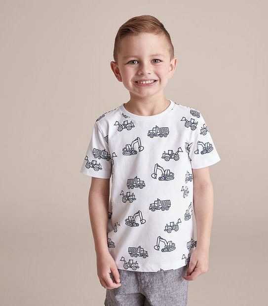 245138_17 SS TEE TABLE DIGGERS AOP - WHITE | Target Australia