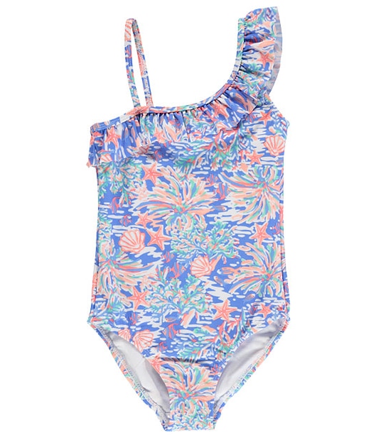 Girls' One Piece One Shoulder Bathers | Target Australia