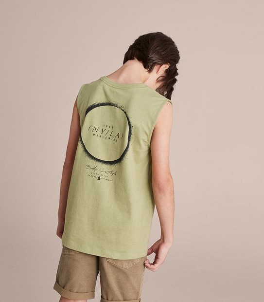 Print Muscle Tank | Target Australia