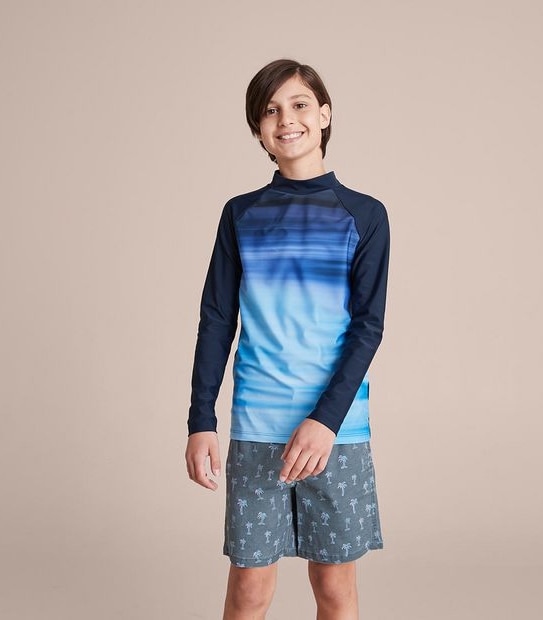 Ombre Swim Rashie | Target Australia