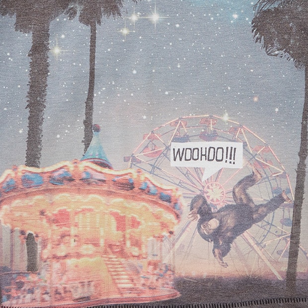 Boys' Short Sleeve Carousel Print T-Shirt | Target Australia