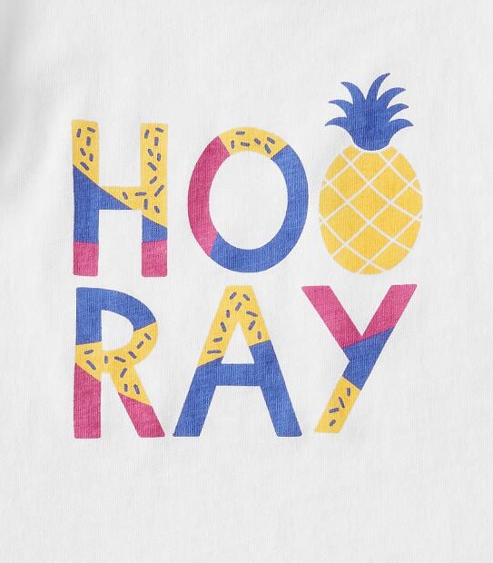 Baby 'Hooray' Print T-Shirt | Target Australia