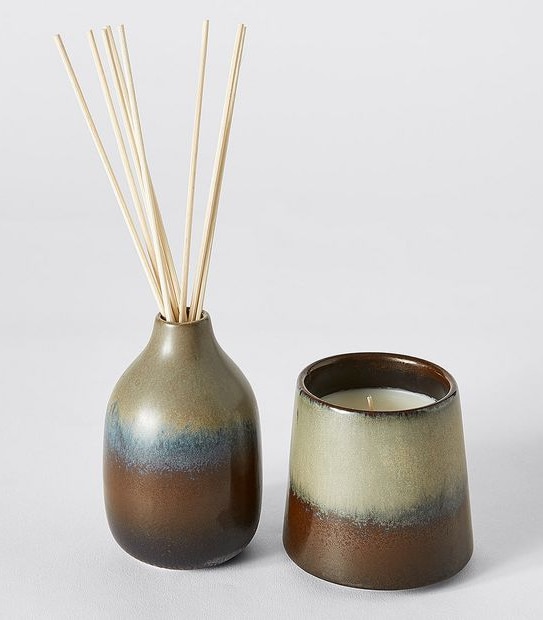 Artisan Reactive Glazed Candle & Diffuser Pack | Target Australia