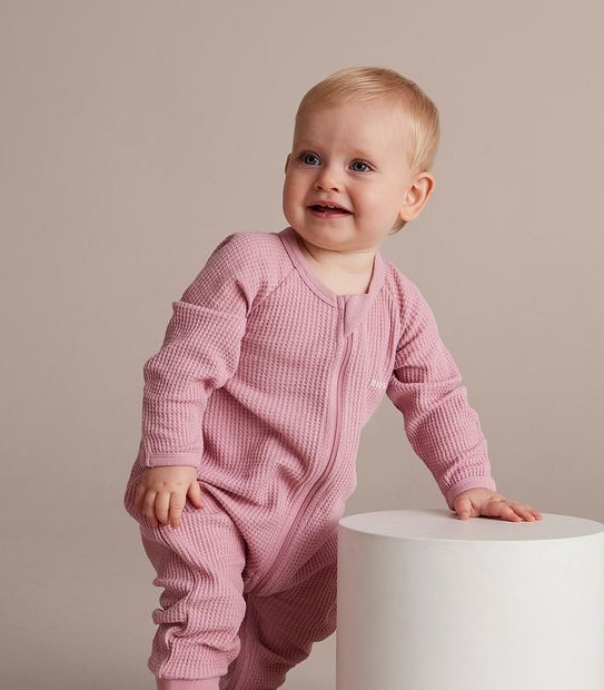 Bonds Baby Waffle Wondersuit - Pink | Target Australia