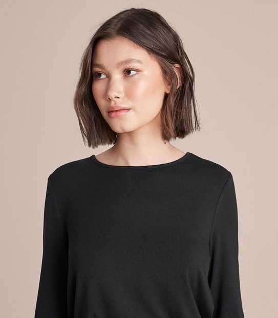Preview Wide Crew Neck Top | Target Australia