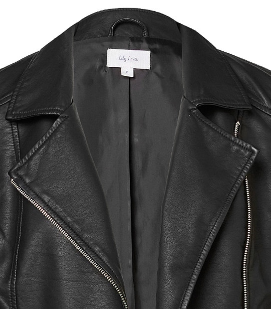 Lily Loves Leather Look Biker Jacket | Target Australia Lily Loves Leather Look Biker Jacket | Target Australia