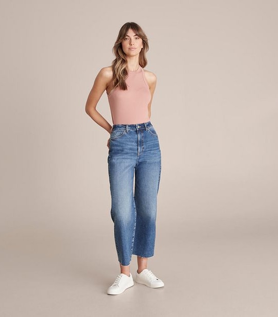 Organic Cotton Racer Front Tank Top | Target Australia