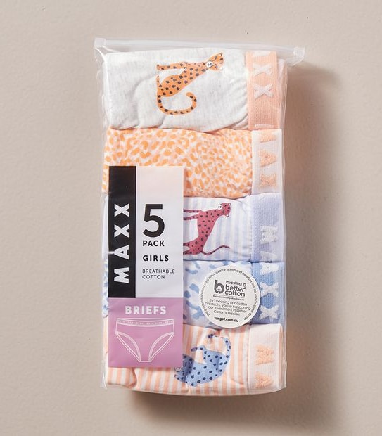5 Pack Maxx Briefs | Target Australia