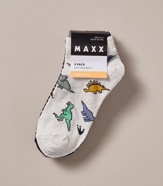 5 Pack Maxx Low Cut Socks | Target Australia