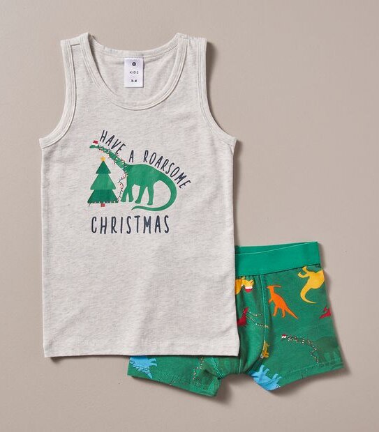 2 Piece Maxx Christmas Tank and Trunk Set | Target Australia