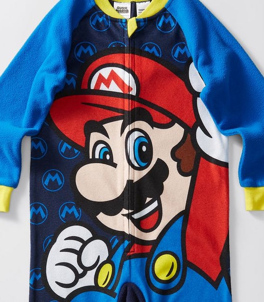 Super Mario Fleece Sleepsuit | Target Australia