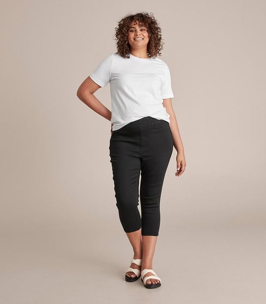 Curve Capri Length Denim Jeggings Target Australia