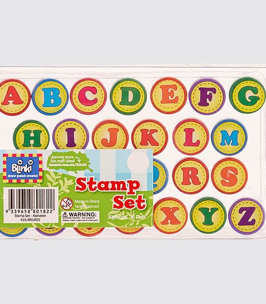Blinki 26 Pack Alphabet Stamp Set | Target Australia