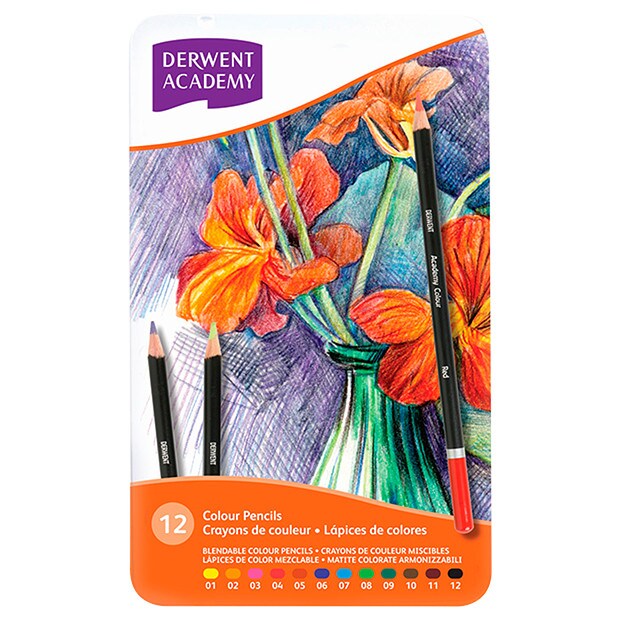 Derwent Academy 12 Pack Colour Pencils | Target Australia
