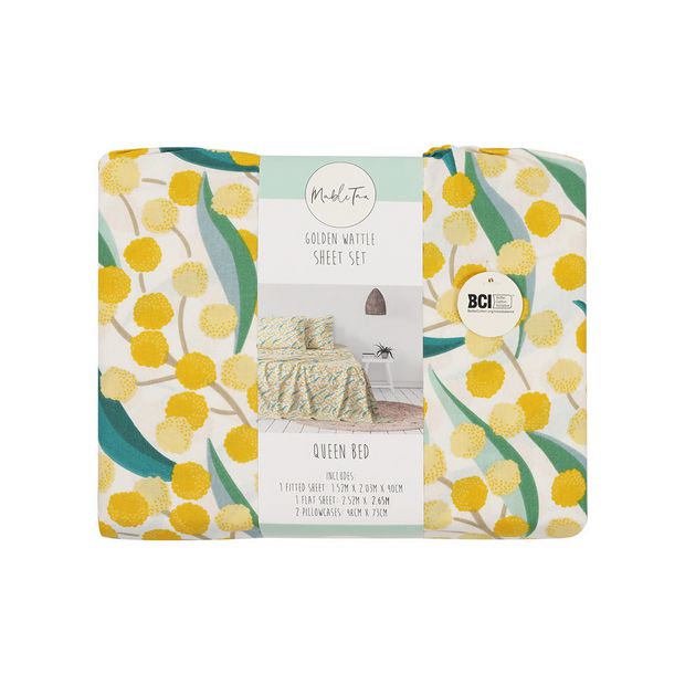 Mable Tan Sheet Set Golden Wattle Target Australia Mable Tan Sheet Set Golden Wattle Target Australia