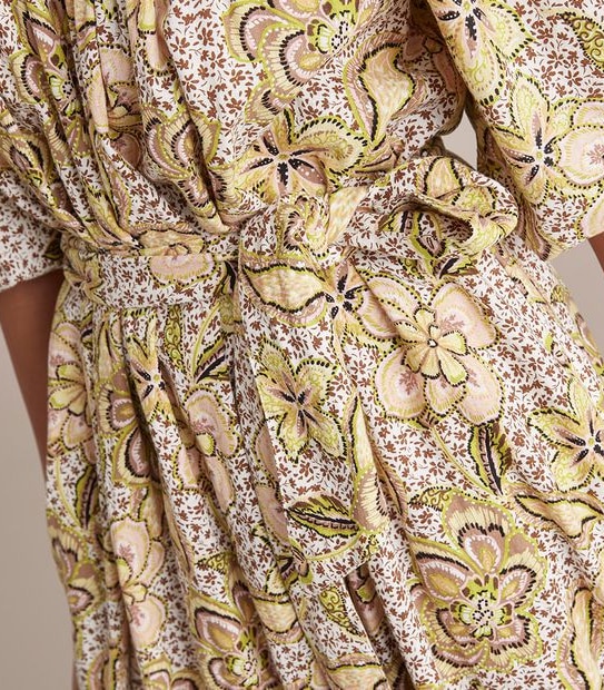 Linen Blend Square Neck Puff Sleeve Maxi Dress Target Australia