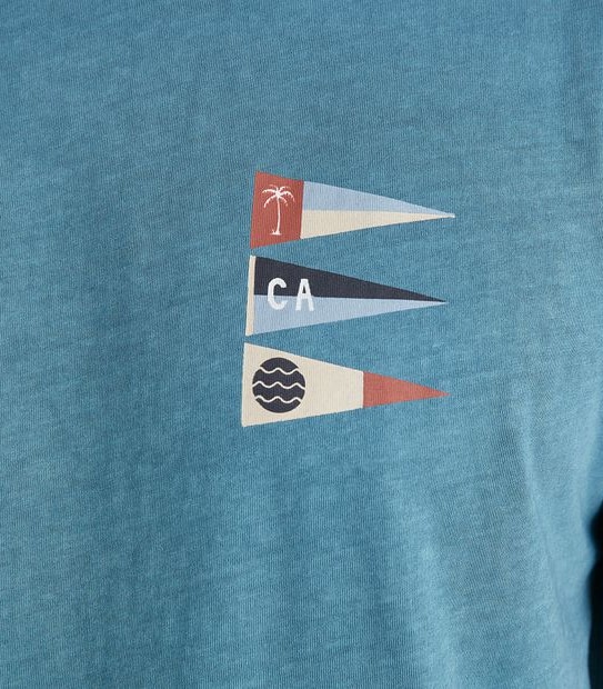 Printed Garment Dye T-Shirt | Target Australia