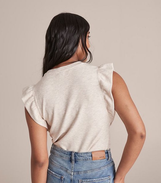 Ruffle Sleeve Top | Target Australia